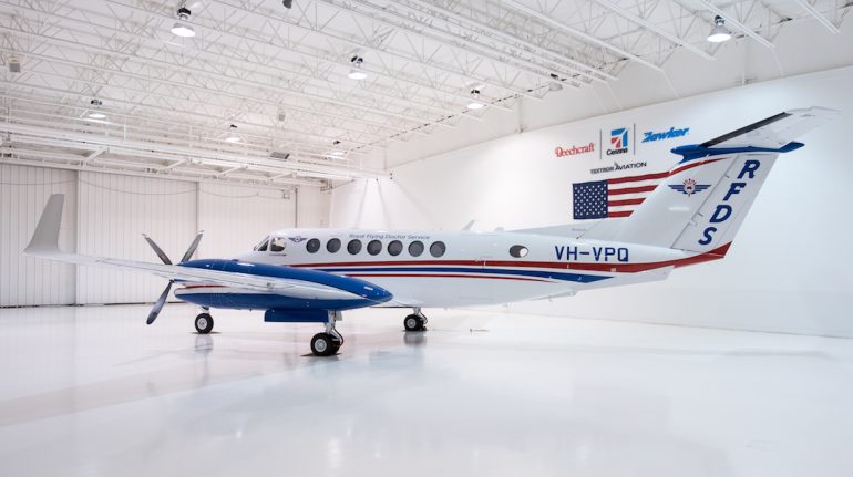 First of four RFDS King Air 350s on its way to Australia – Australian ...