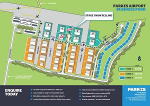 Lease stage one of the Parkes Airport Business Park in central NSW ...