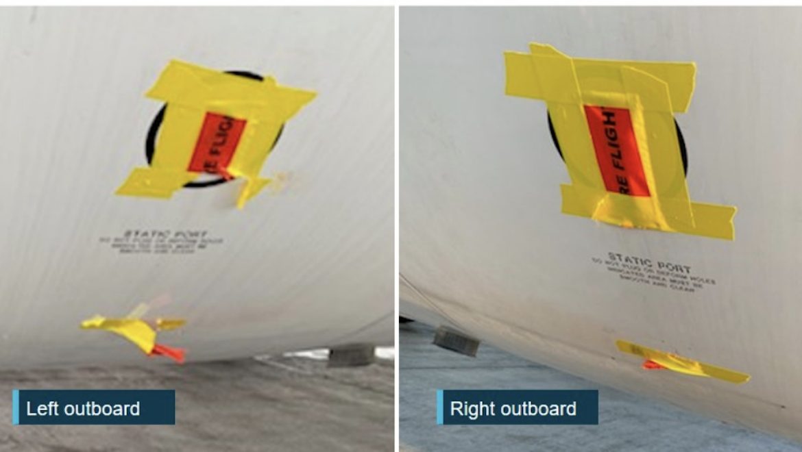 SIA A350 tried to depart with pitot tubes still covered at Brisbane ...