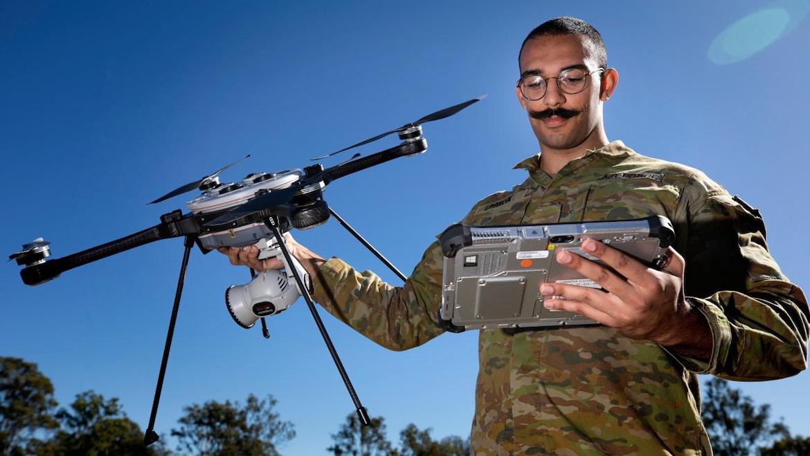 RAAF drone pilot claims victory in annual ADF drone air race ...