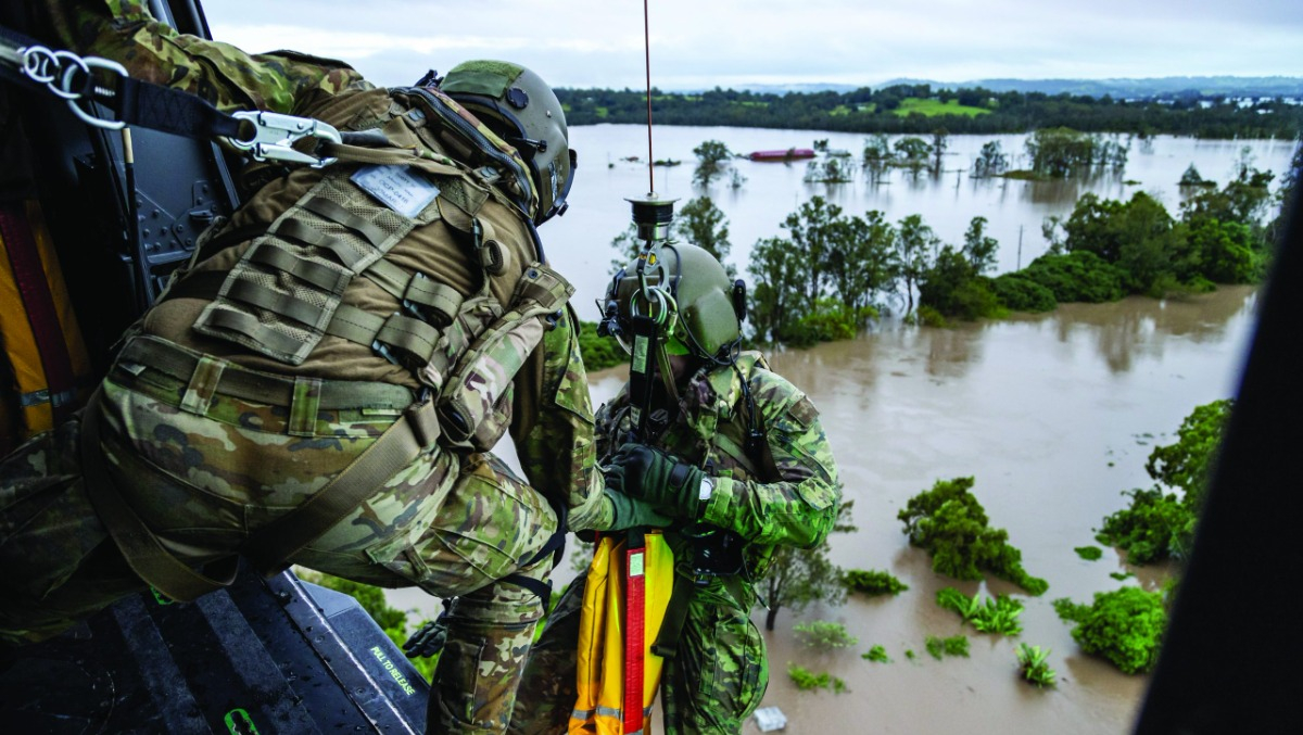 The incredible photos detailing Operation Flood Assist – Australian ...